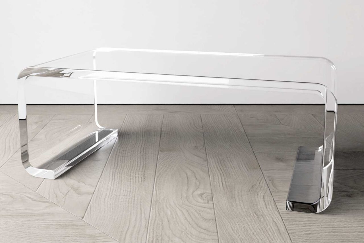 Lucky Me Cocktail Table - Brilliant Acrylic Design